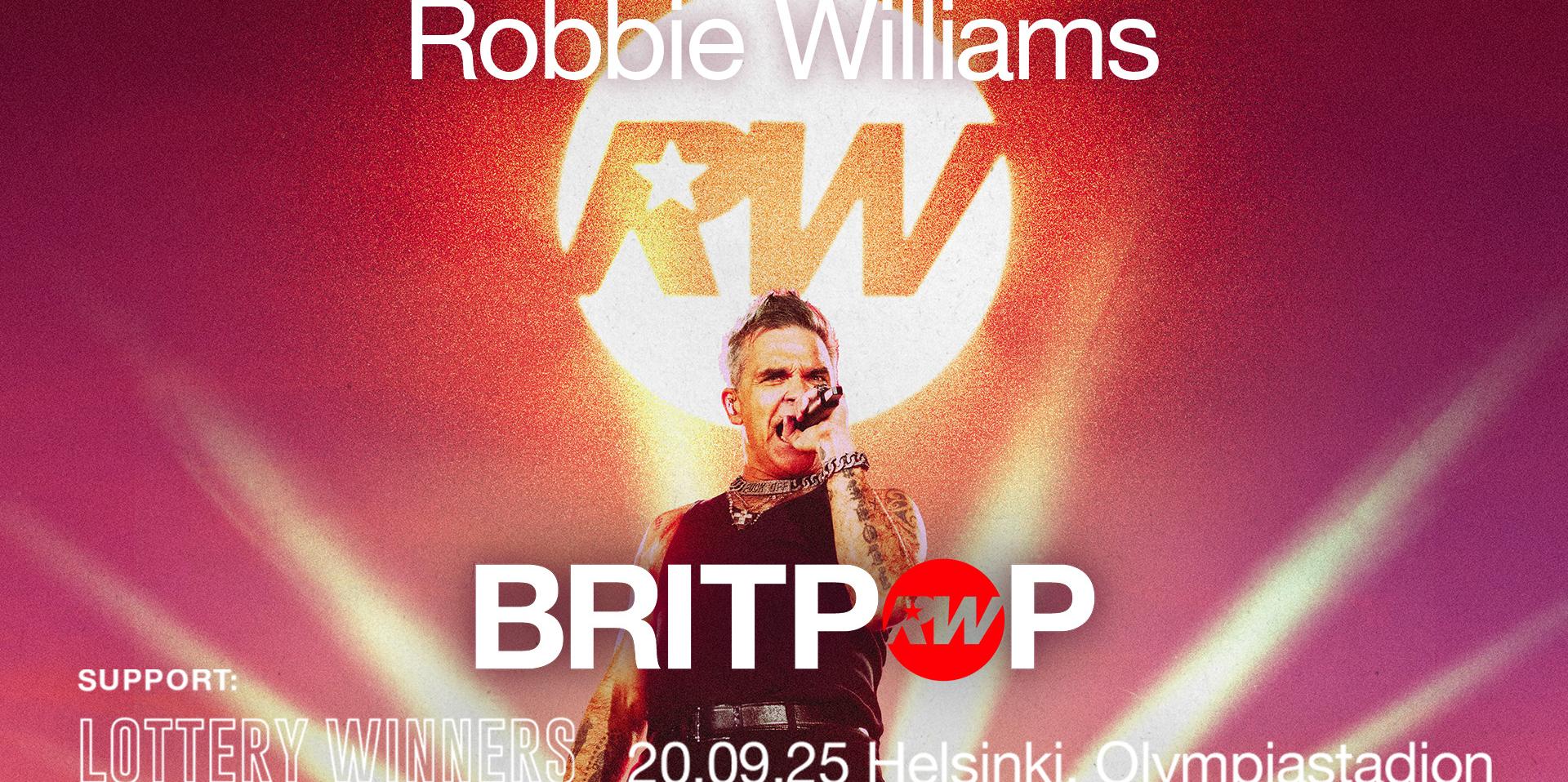 ROBBIE WILLIAMS YLEISÖINFO | Olympiastadion